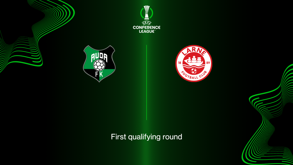 thumbnail for FK Auda - Larne FC