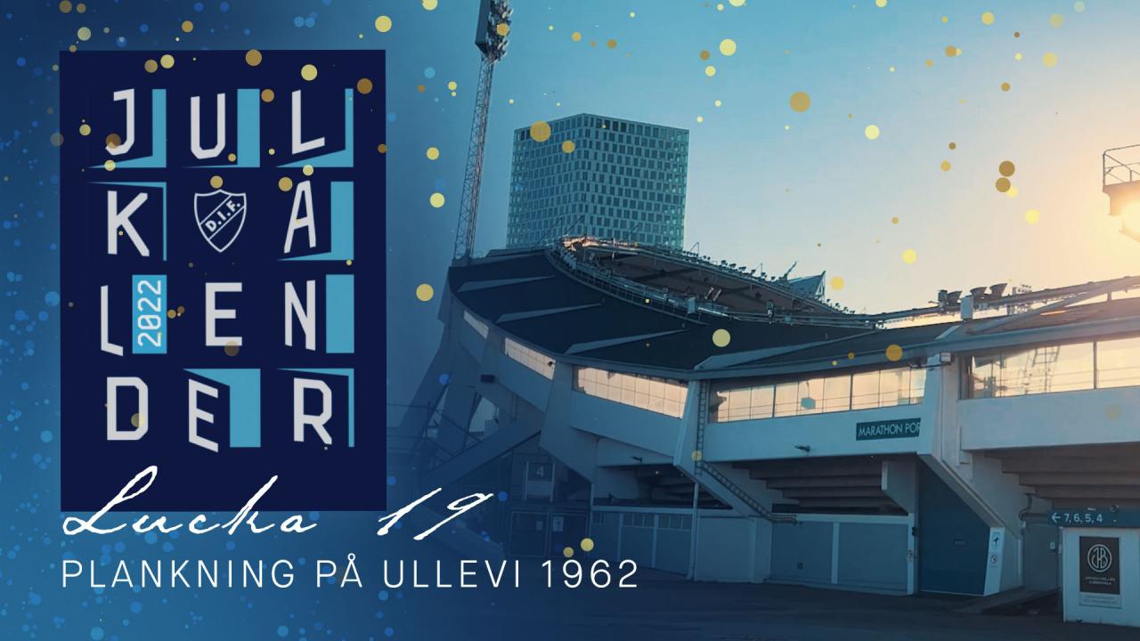 Kotschacks julkalender 2022 lucka 19 - Plankning på Ullevi 1962